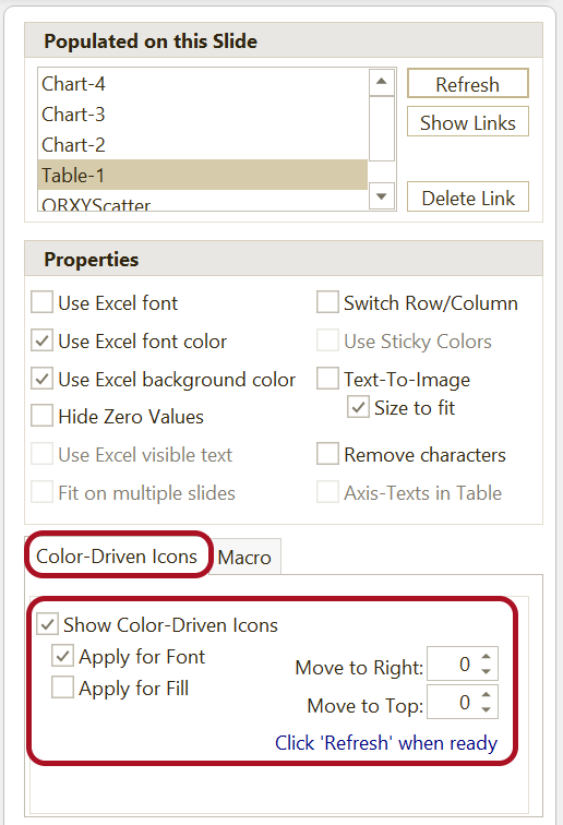 Color-Driven Icons